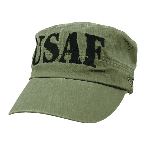 USAF Flat Top OD Green Ball Cap| allamericanbestgifts